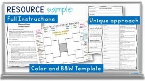 March Madness - Women Poets - Poetry Competition - Editable Poems ...