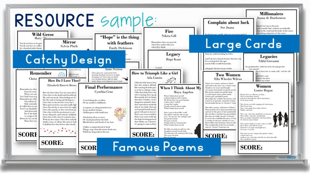 March Madness - Women Poets - Poetry Competition - Editable Poems ...