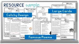 March Madness - Women Poets - Poetry Competition - Editable Poems ...