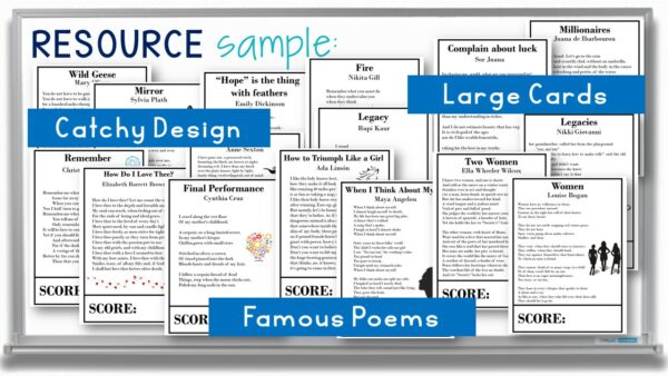 March Madness - Women Poets - Poetry Competition - Editable Poems ...