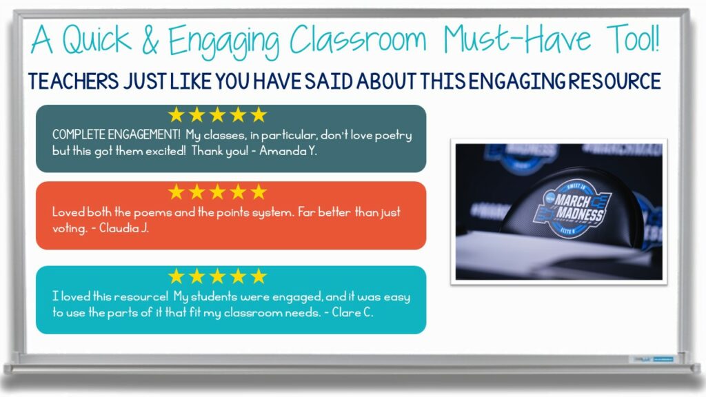 March Madness - Women Poets - Poetry Competition - Editable Poems ...