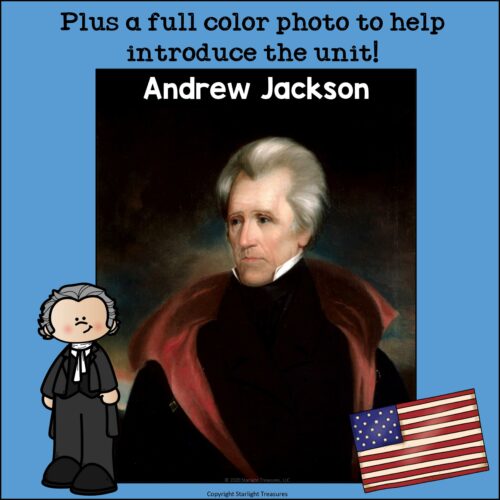 Andrew Jackson Mini Book for Early Readers: Presidents' Day | Made By ...
