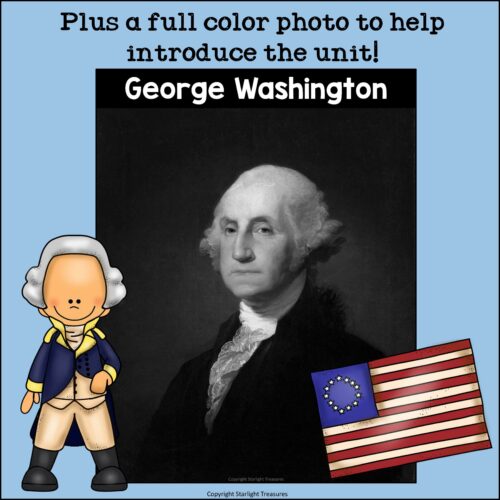 George Washington Mini Book for Early Readers: Presidents' Day | Made ...