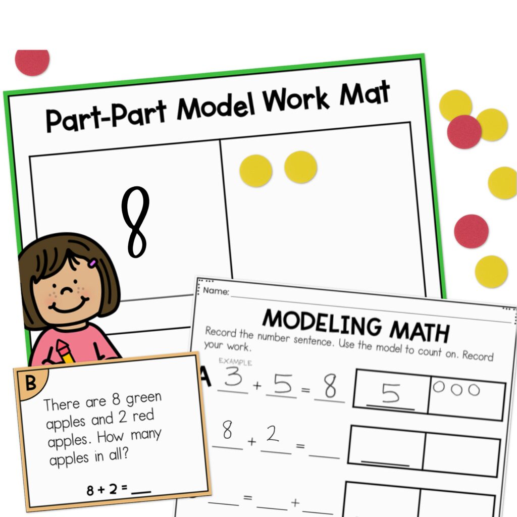 Addition Math Centers for 1st Grade - Printable and Digital | Made By ...