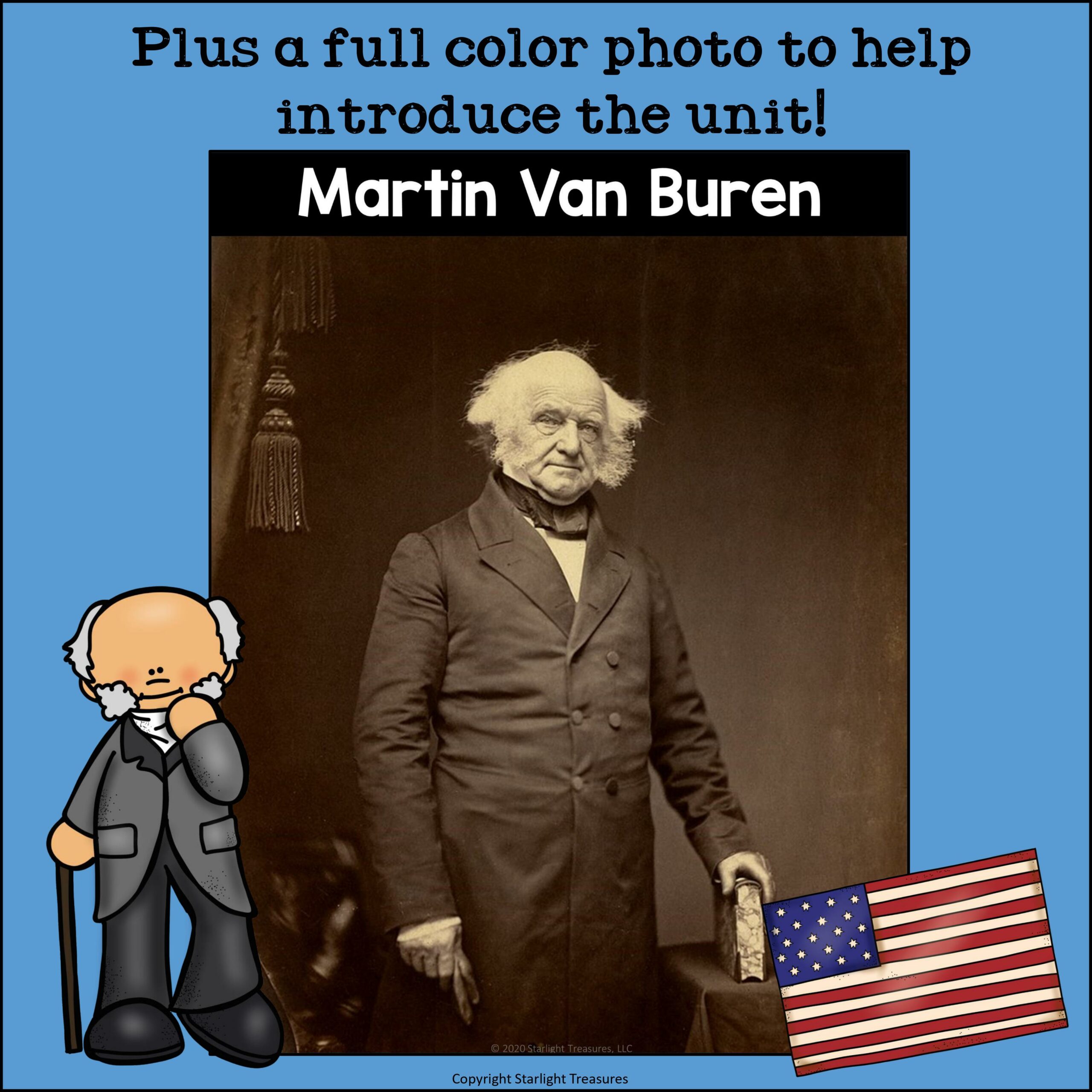 Martin Van Buren Mini Book for Early Readers: Presidents' Day | Made By ...