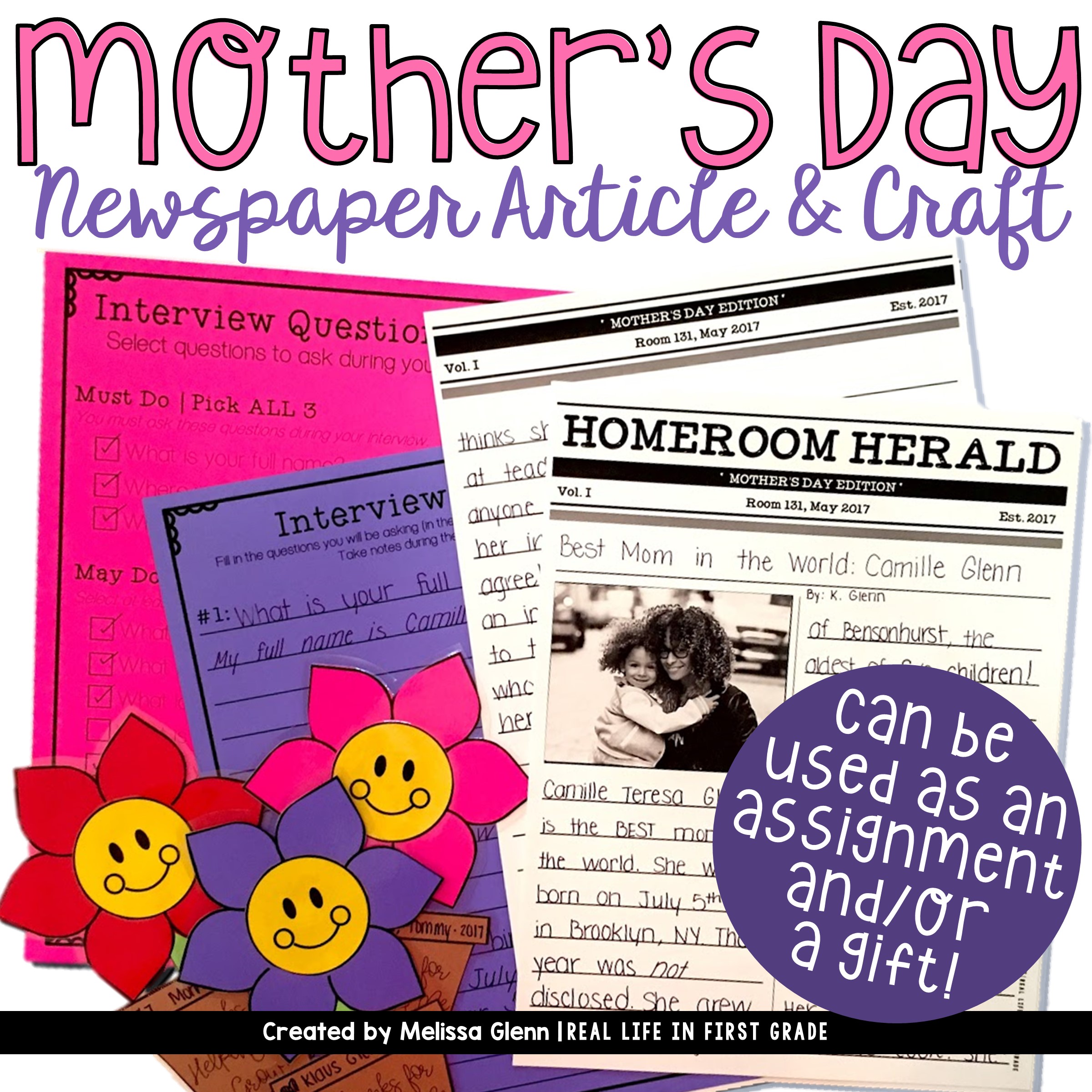 Mother's Day Writing and Craft Activities | Made By Teachers