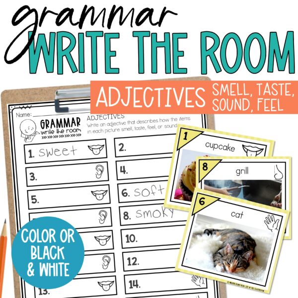 Adjectives for Taste, Sound, Feel, and Smell - Grammar Practice - Write ...