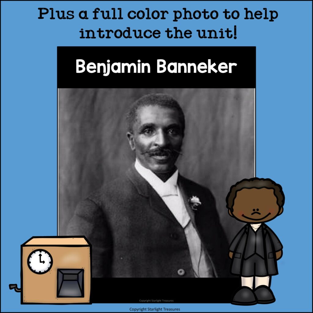 Benjamin Banneker Mini Book for Early Readers: Black History Month ...