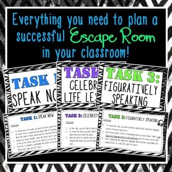 End of Year ELA Escape Room - Pop Culture Edition | Made By Teachers
