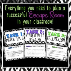 Poetry Escape Room | Made By Teachers