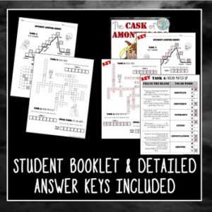 The Cask of Amontillado ESCAPE ROOM | Made By Teachers