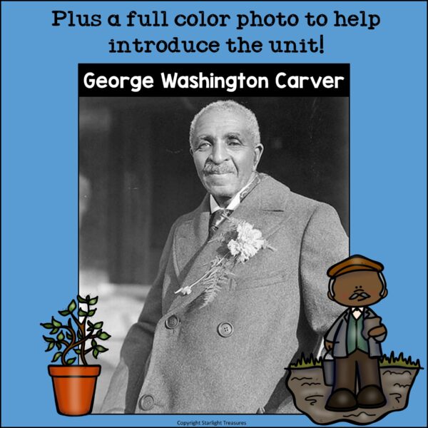 George Washington Carver Mini Book for Early Readers: Black History ...
