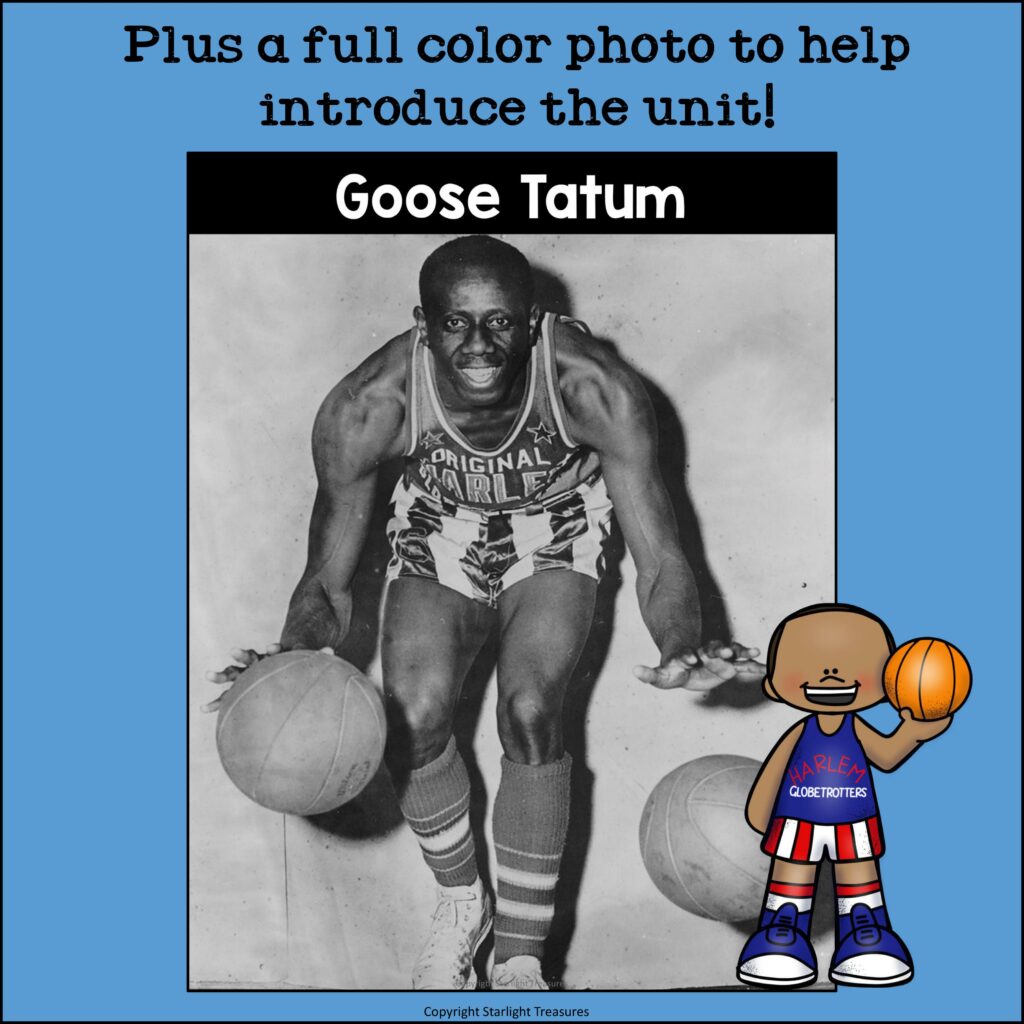 Goose Tatum Mini Book for Early Readers: Black History Month | Made By ...