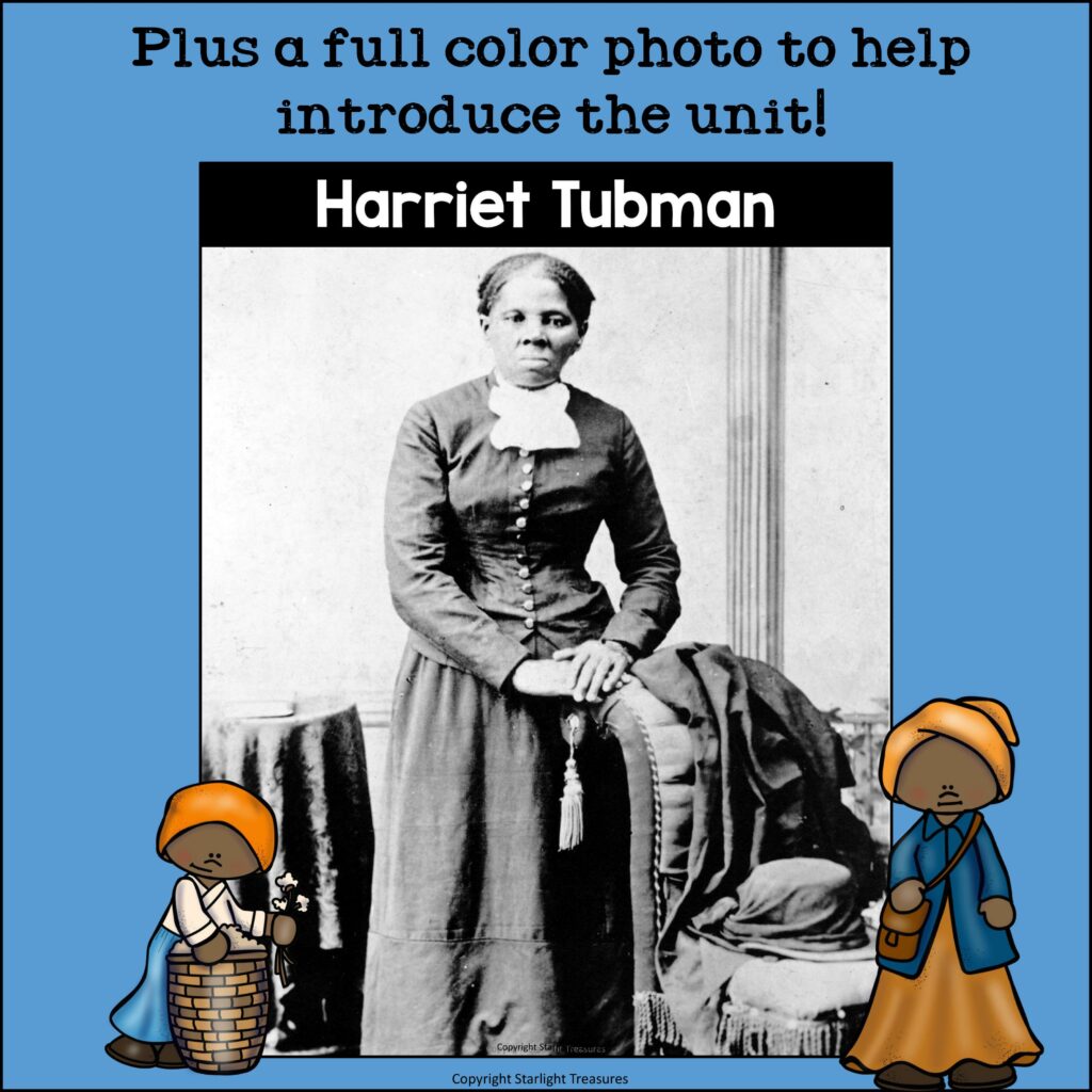 Harriet Tubman Mini Book for Early Readers: Black History Month | Made ...
