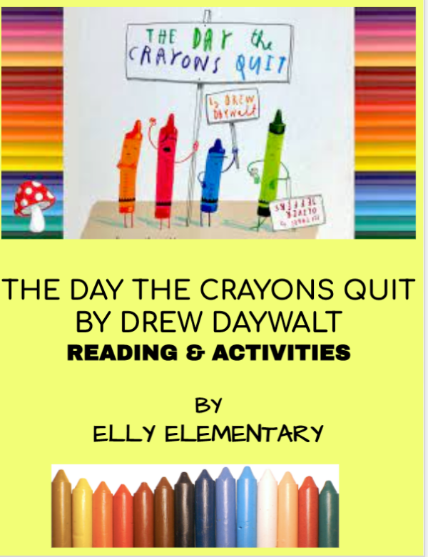 THE DAY THE CRAYONS QUIT READING & ACTIVITIES UNIT | Made By Teachers