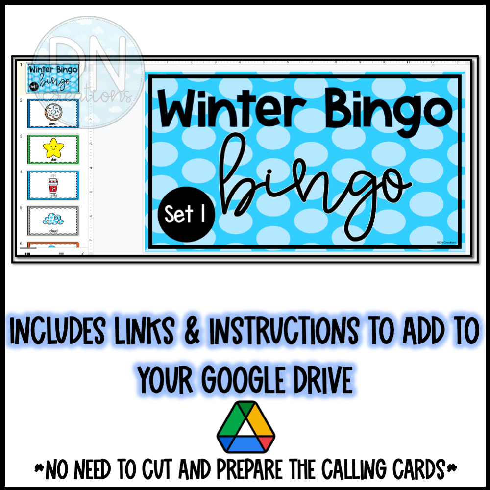 Winter Bingo l Winter Digital Activity l Digital or Paper Winter Bingo ...