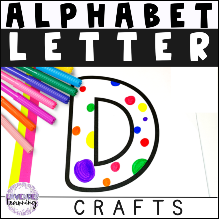 Alphabet Letter Art for Preschool - Alphabet Crafts - Letter Craft ...