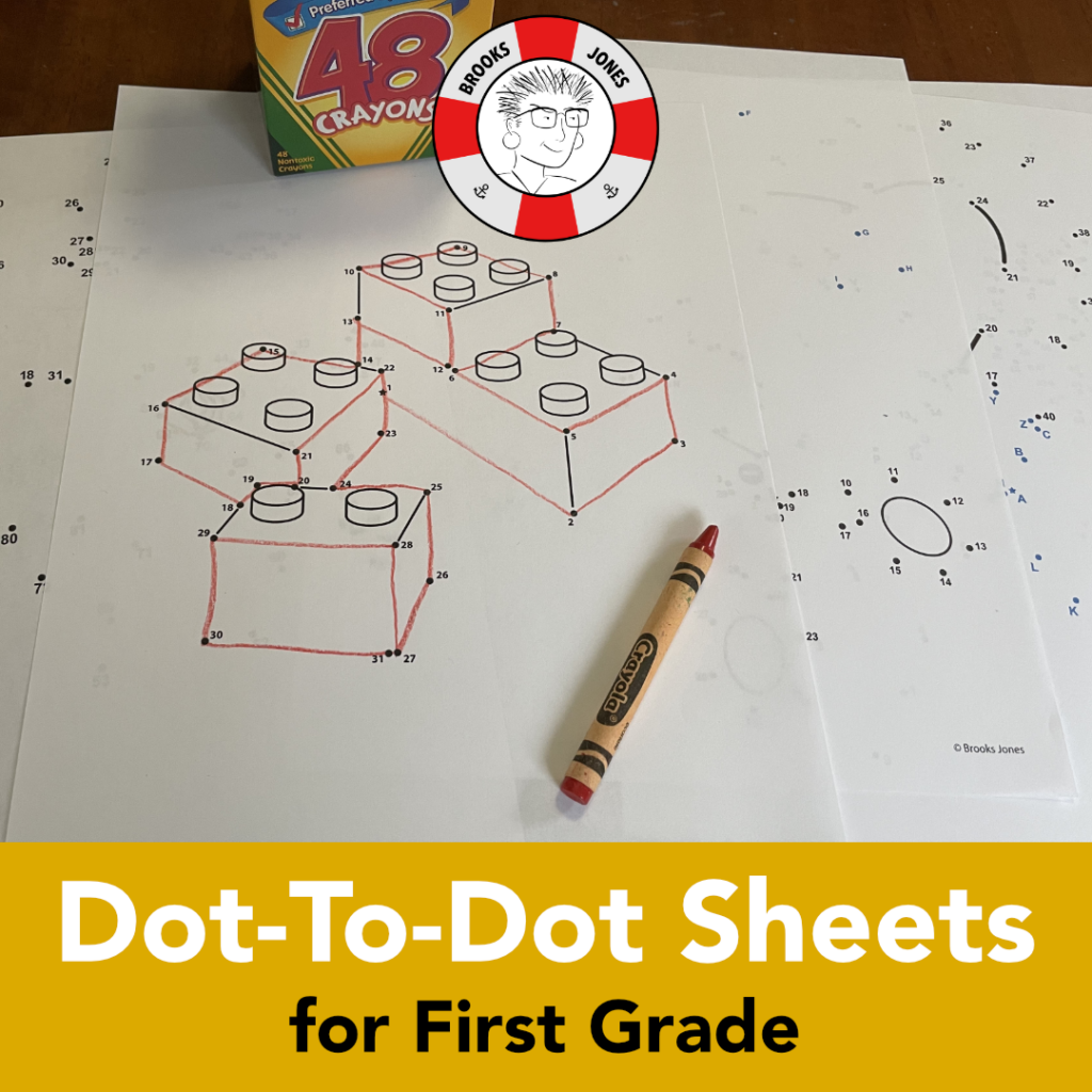 Dot to Dot Activity Sheets for Grade 1: Five Designs! | Made By Teachers