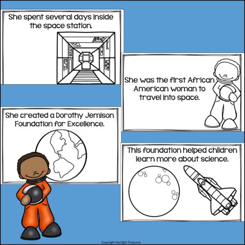Mae Jemison Mini Book for Early Readers: Black History Month | Made By ...