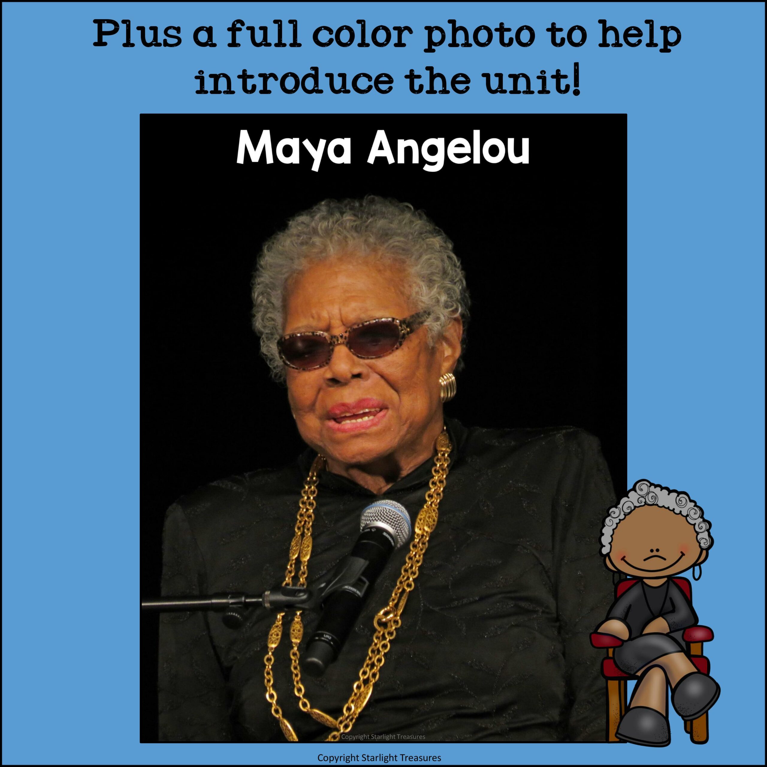 Maya Angelou Mini Book for Early Readers: Black History Month | Made By ...