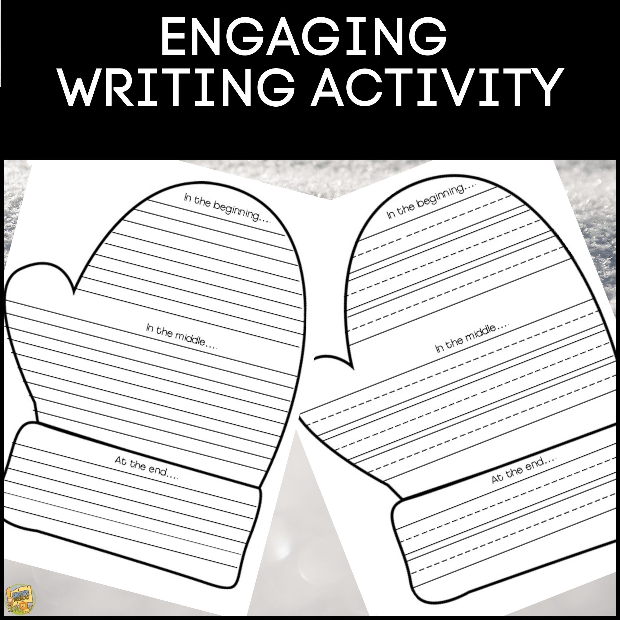 The Missing Mitten Mystery - Graphic Organizers, Sequence the Story and ...