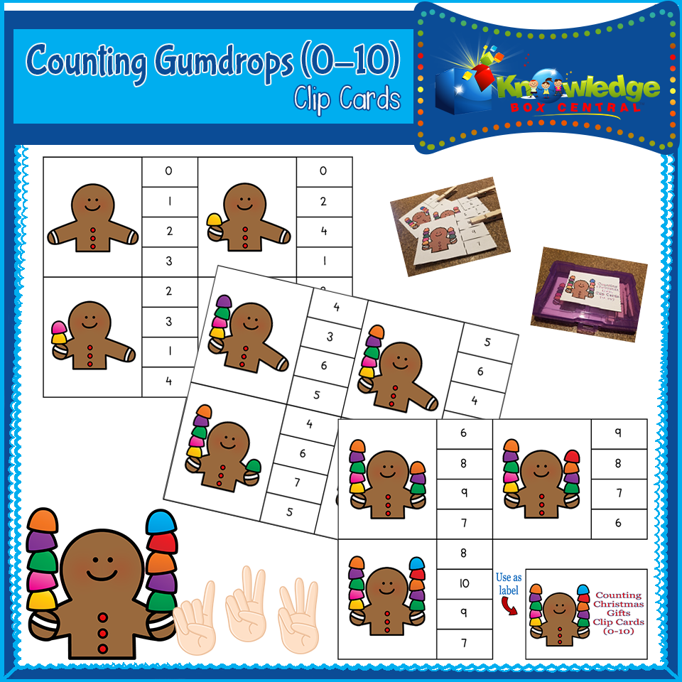 Summer Vacation Ten Frame Counting Clip Cards | Made By Teachers
