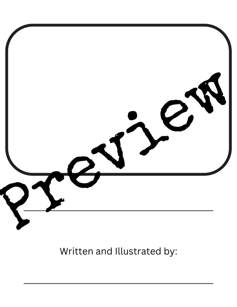 Blank Book Pages | Made By Teachers