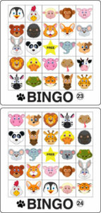 Animal Bingo ESL ELL Newcomer Game | Made By Teachers