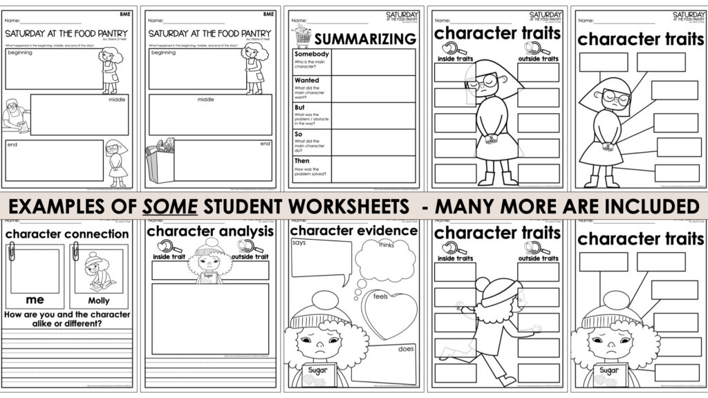 Those Shoes Interactive Read Aloud Activities | Sequencing Craft ...