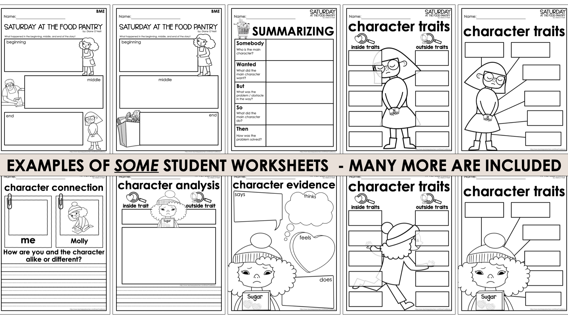 Those Shoes Interactive Read Aloud Activities | Sequencing Craft ...