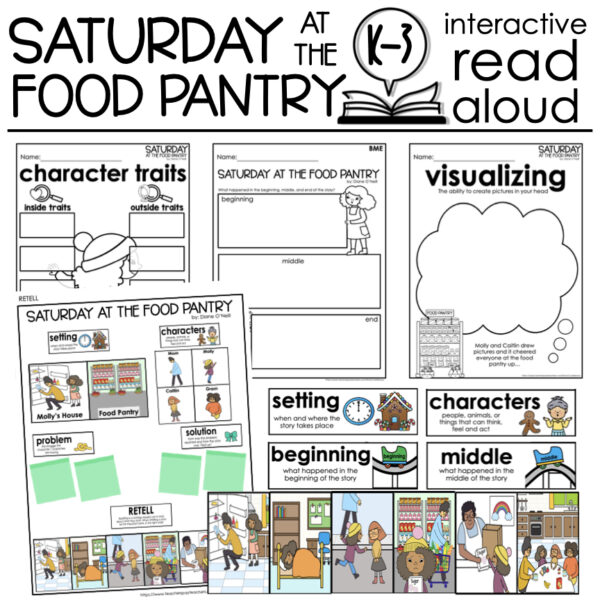 Gratitude and Poverty Awareness BUNDLE Interactive Read Aloud ...