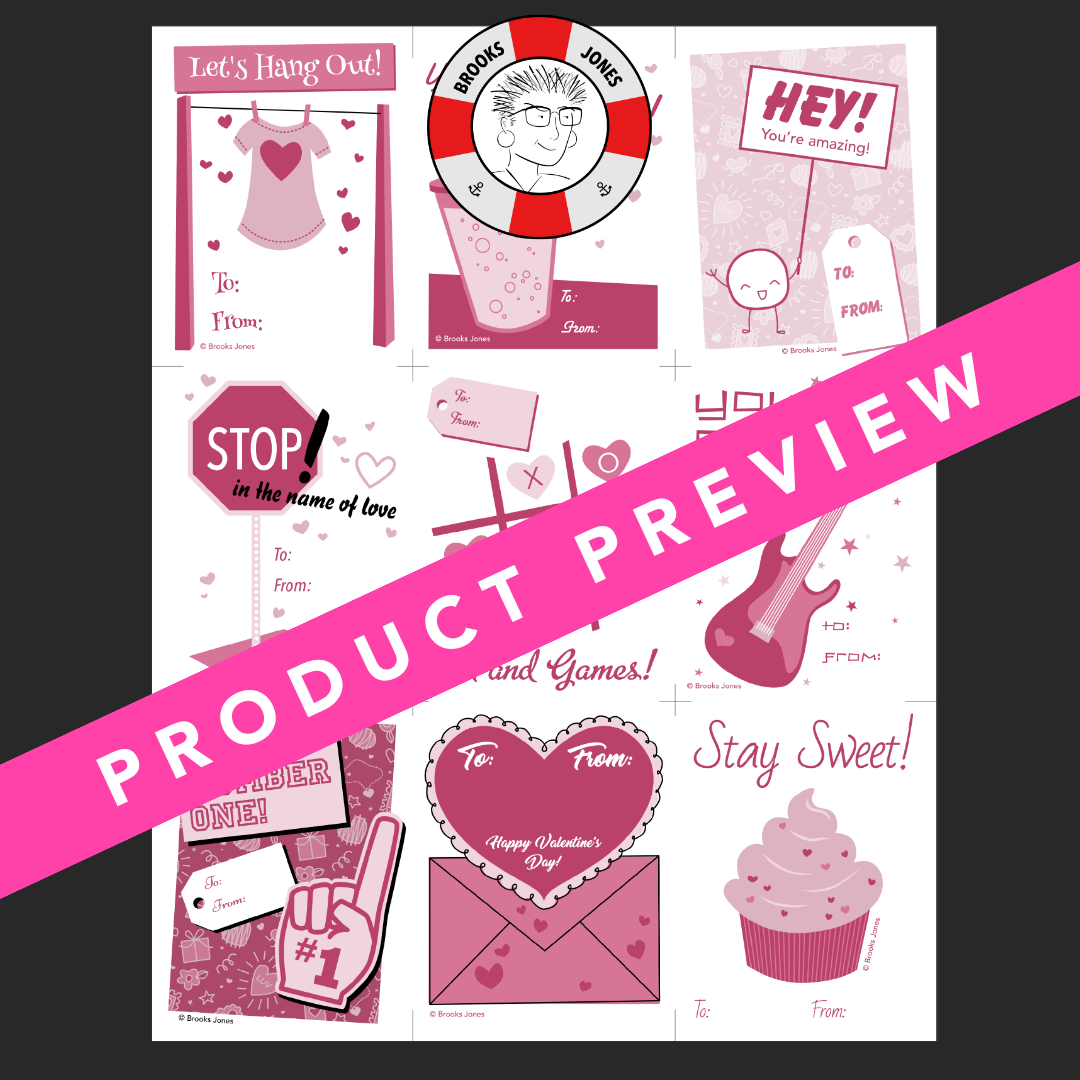 Valentine Classroom BUNDLE: Teacher Valentines and Heart Glasses ...