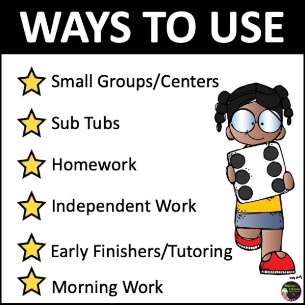 Multiplication DICE Games | x2 to x9 | 8 Different Games | Made By Teachers