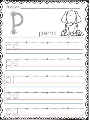 Trace Syllables in Spanish | Trazo de Sílabas | Las silabas | El ...