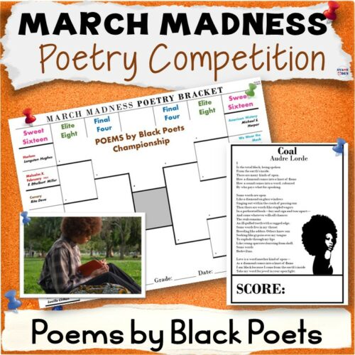 March Madness Black Poets - Poetry Competition - Black History Month ...