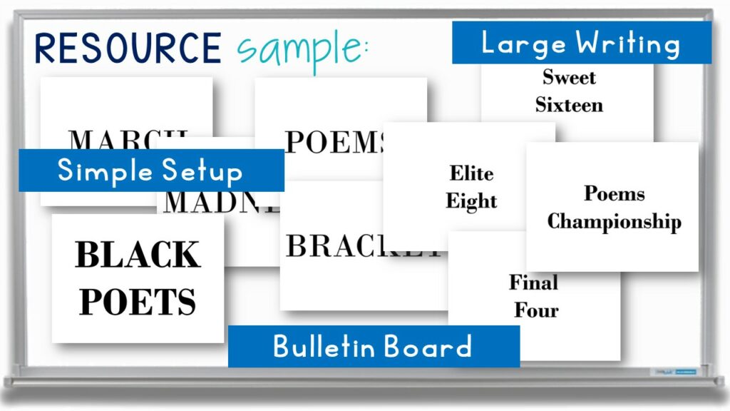 March Madness Black Poets - Poetry Competition - Black History Month ...