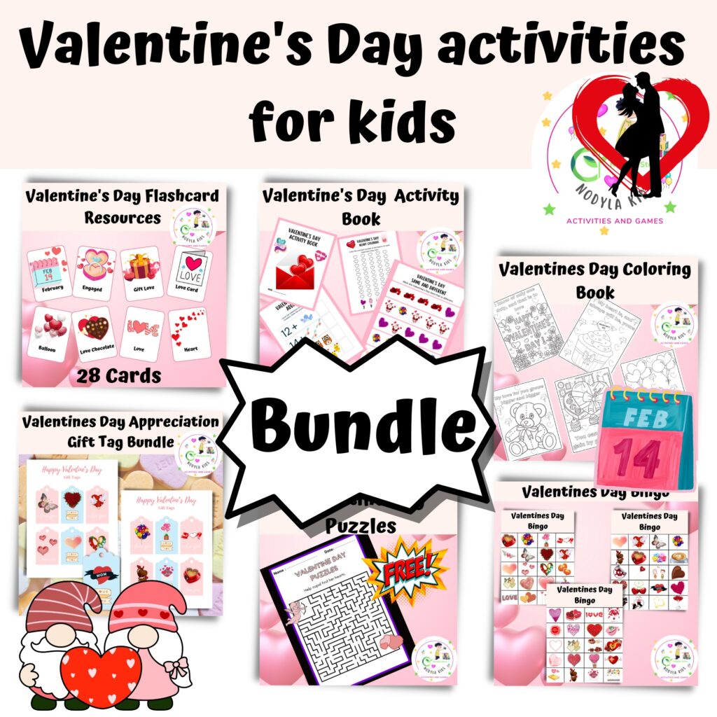 Valentine's Day activities for kids Bundle | Made By Teachers