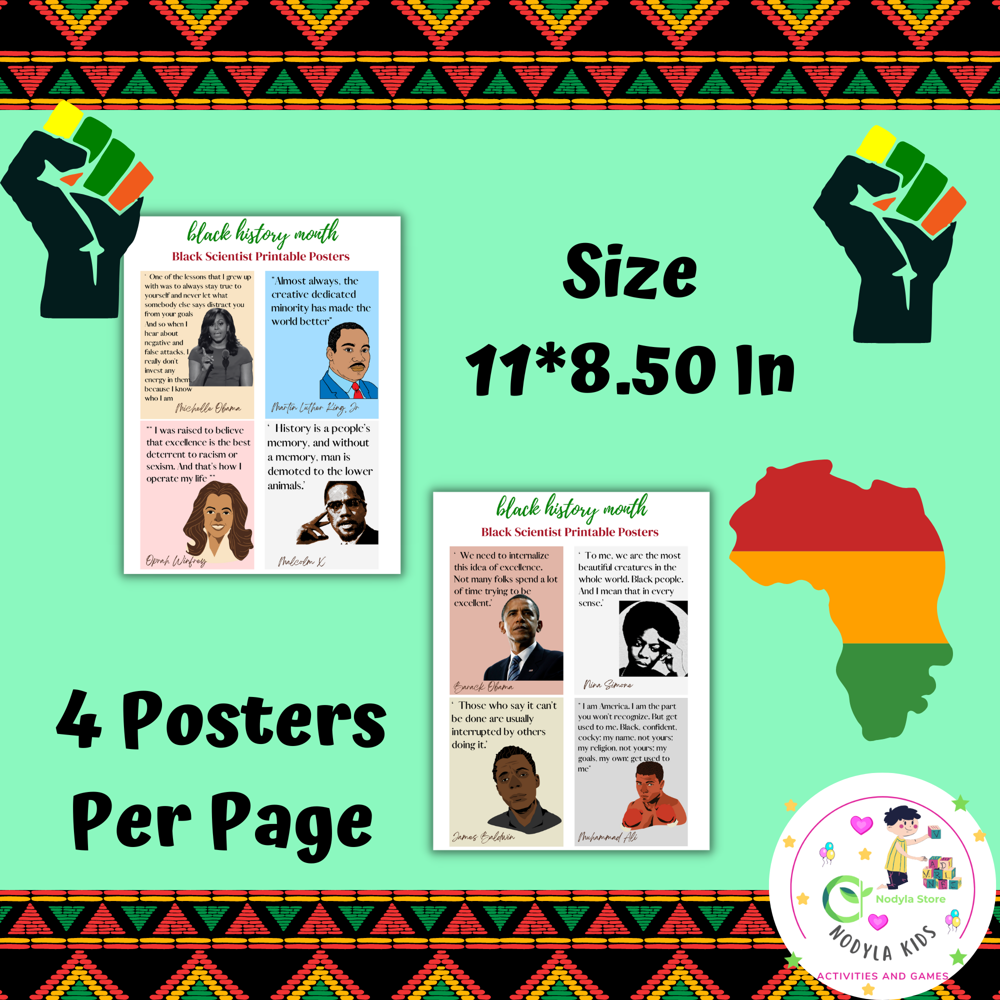 Black Scientist Printable Posters | Made By Teachers