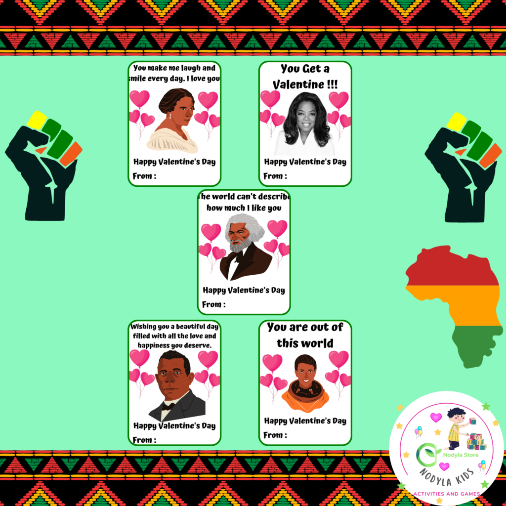 Black History Valentines Day Cards | Made By Teachers
