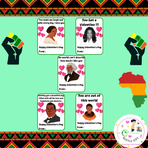 Black History Valentines Day Cards | Made By Teachers