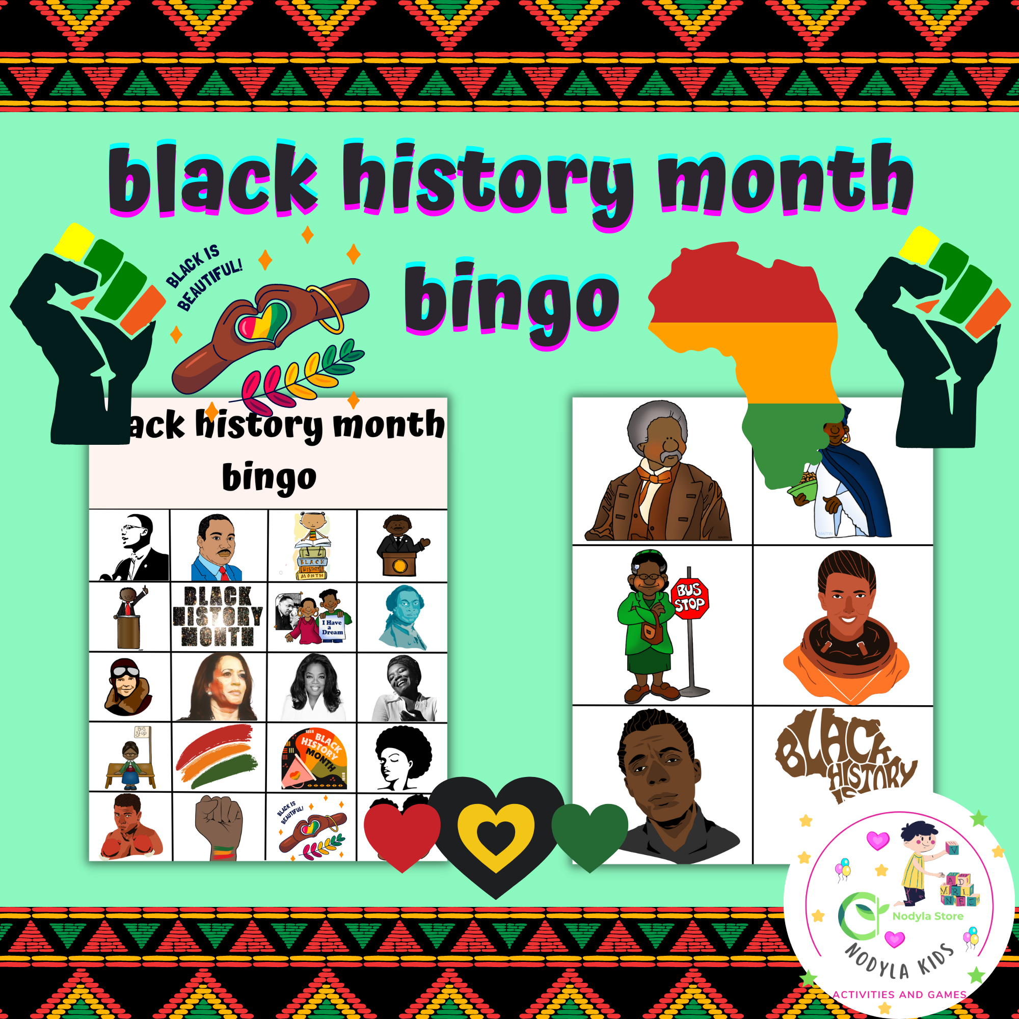 black history month bingo | Made By Teachers