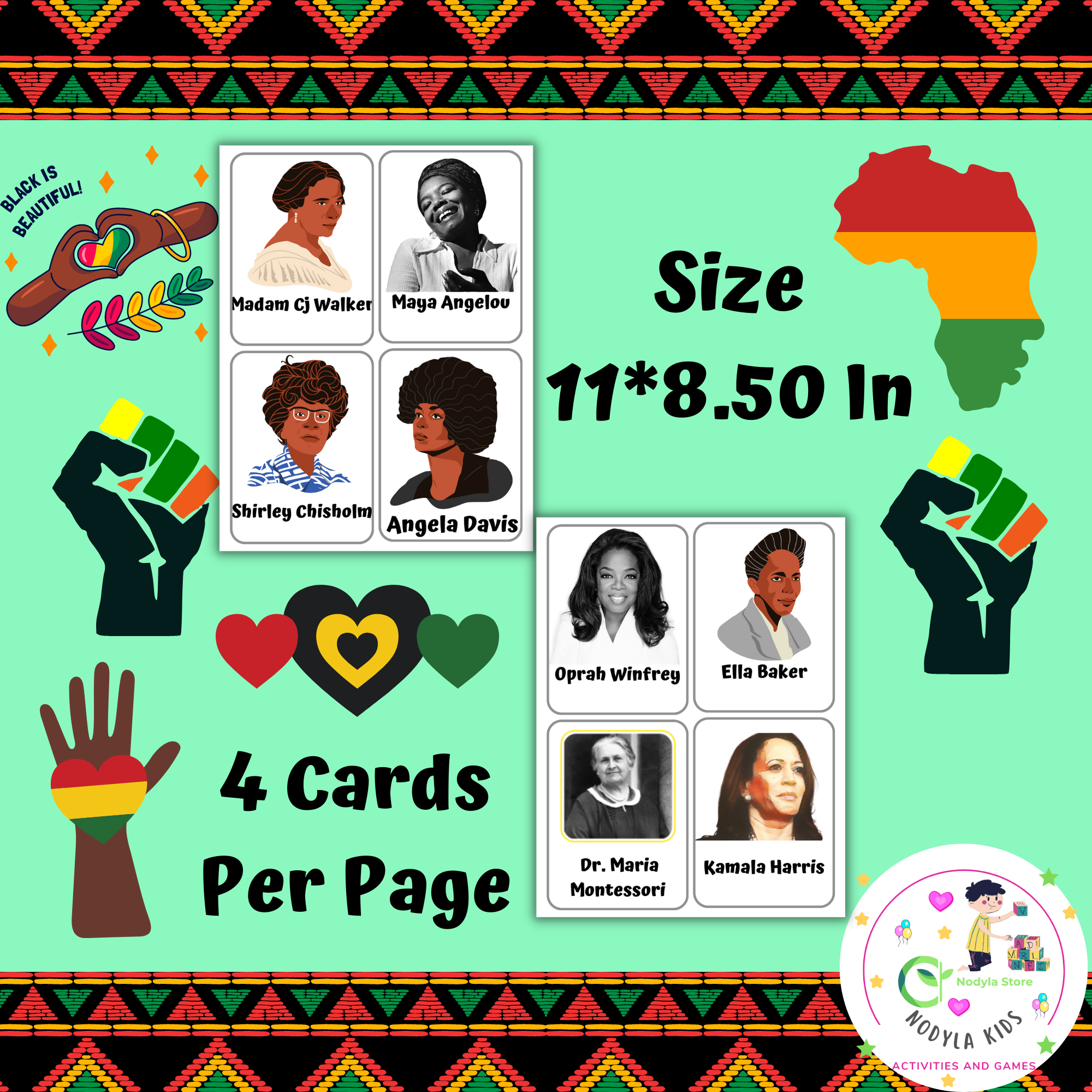 Women's History Month flash cards | Made By Teachers