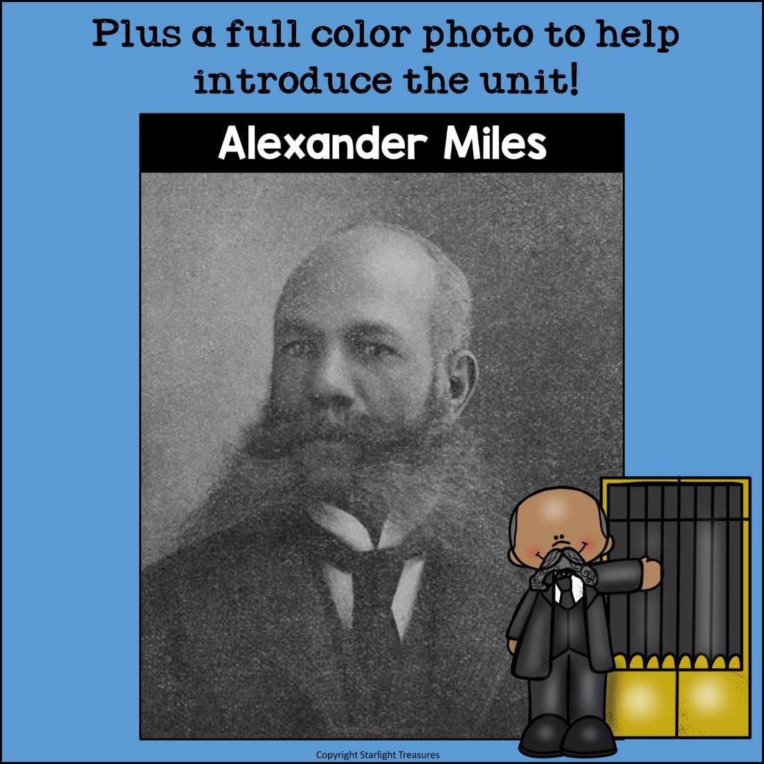Alexander Miles Mini Book for Early Readers: Black History Month | Made ...