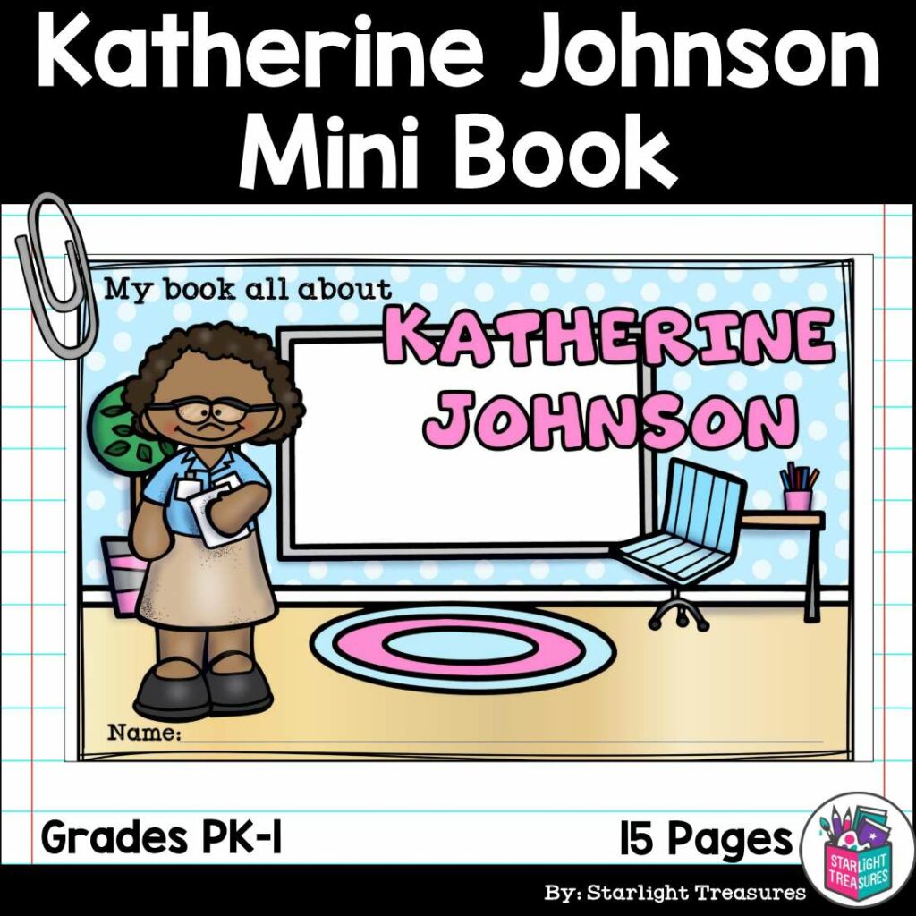 Katherine Johnson Mini Book for Early Readers: Black History Month ...