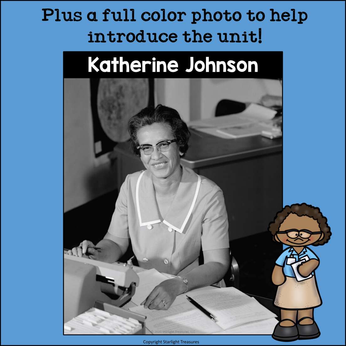 Katherine Johnson Mini Book for Early Readers: Black History Month ...