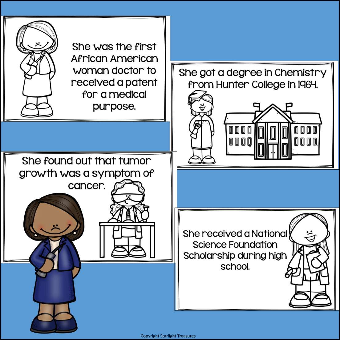 Patricia Bath Mini Book for Early Readers: Black History Month | Made ...