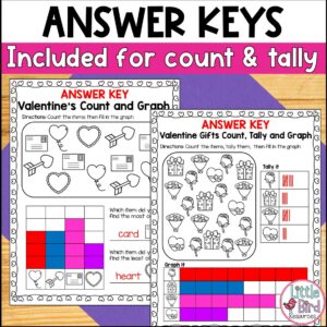 Valentine's Day Bar Graphs Worksheets and Activities | February Math ...