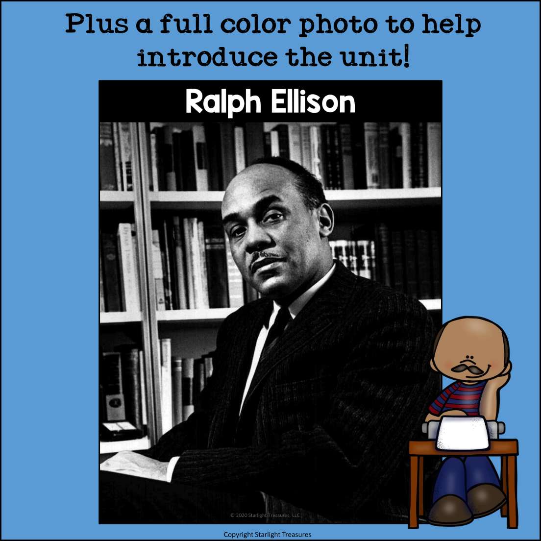 Ralph Ellison Mini Book for Early Readers: Black History Month | Made ...