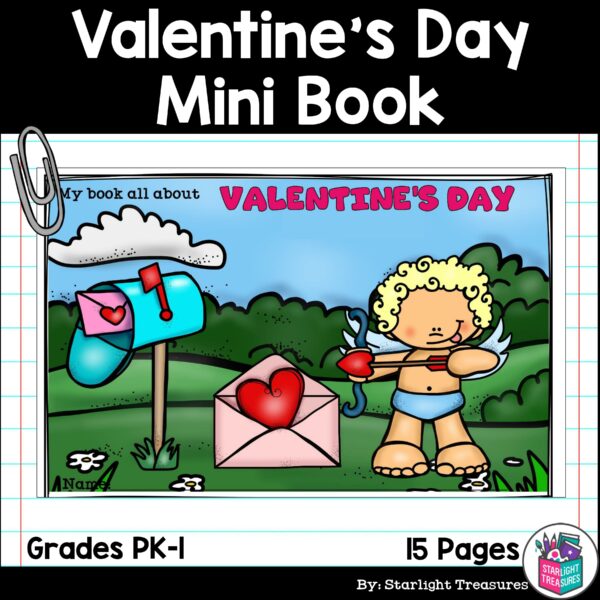 Valentine's Day Mini Book for Early Readers | Made By Teachers