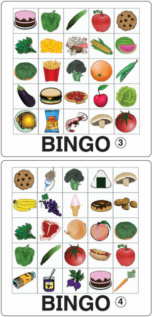 Food Bingo ESL ELL Newcomer Game | Made By Teachers